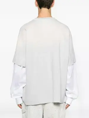 Acne Studios Layered Logo T-shirt