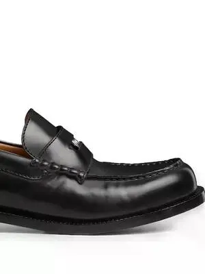 Gucci Double G Leather Loafers