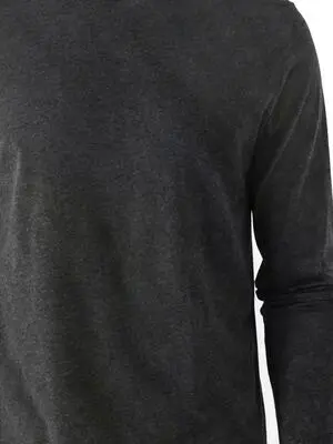 PATRICK ASSARAF Long-sleeve Crewneck Top - Grey