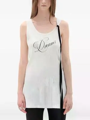 Ann Demeulemeester Frill Camis Tanks For Women