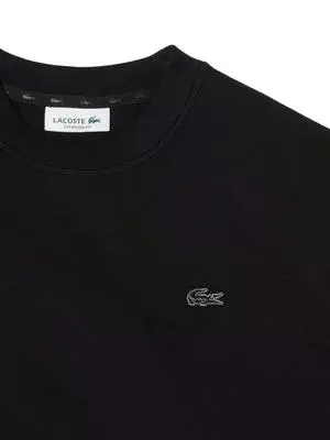 Lacoste Logo-embroidered Sweatshirt - Black