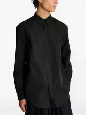 Balmain Cotton Poplin Shirt - Black