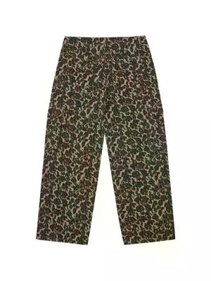 ICECREAM Graphic Print Wide Leg Trousers