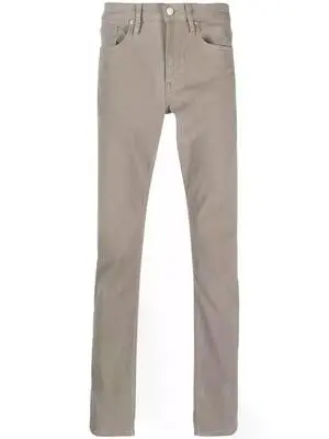 FRAME Straight-leg Chino Trousers - Grey