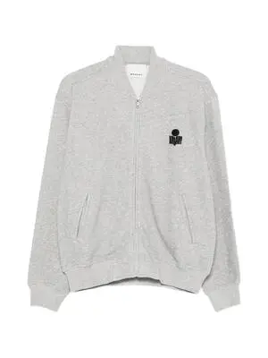 MARANT Logo Zip Jacket - Grey