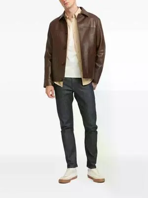 YVES SALOMON Leather Jacket