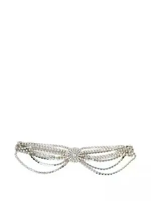 JENNIFER BEHR Zelina Diadem Headpiece - Silver