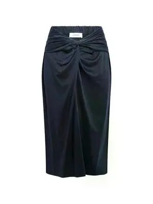 YVES SALOMON Draped Skirt