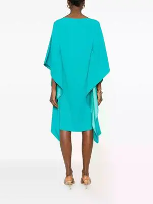 GIANLUCA CAPANNOLO Midi Dress With Cape Effect