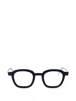 LINDBERG Round Frame Eyeglasses - Blue