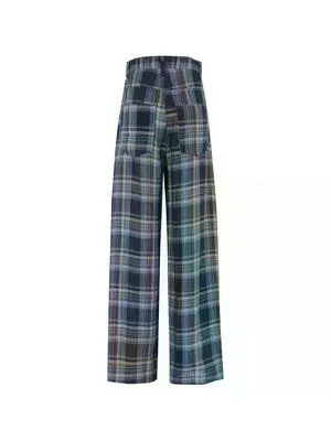 MARBELL Belt-loops Trousers - Blue