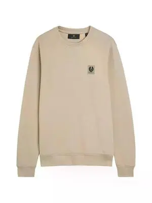Belstaff Logo-detail Sweatshirt - Neutrals