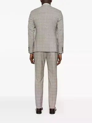 REVERES 1949 Checked Single-breasted Blazer