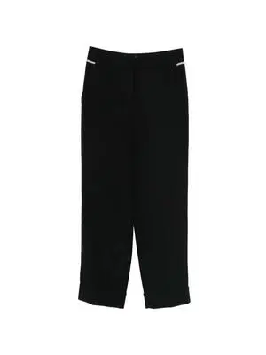 Peserico Cuff Trousers - Black