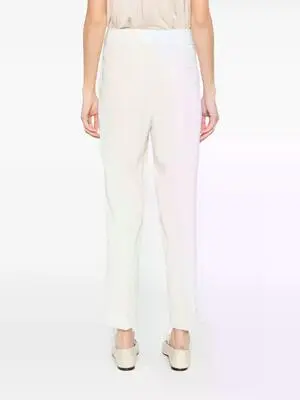Peserico Pinstriped Pleated Trousers - Neutrals