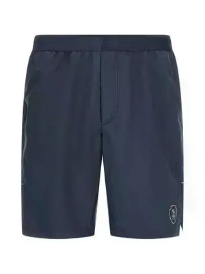 Brunello Cucinelli Contrasting Embroidery Bermuda Shorts
