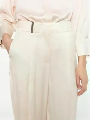 Peserico Pleated Flared Trousers
