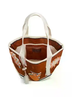 ALEMAIS Soleil D'amour Patch Tote Bag