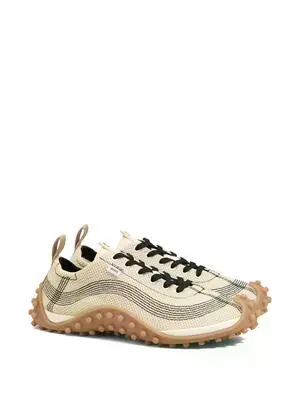 AMI Paris Mirage Sneakers With Contrasted Stitching - Neutrals