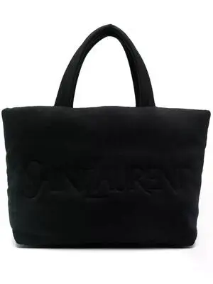 Saint Laurent Jersey Tote Bag - Black