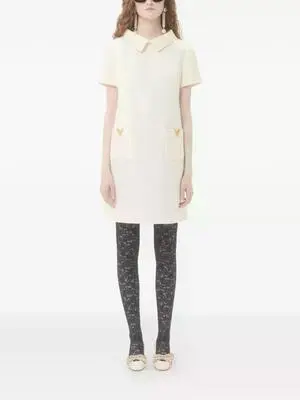 Valentino Garavani Crepe Couture Short Dress