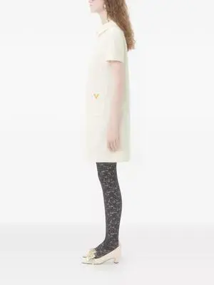Valentino Garavani Crepe Couture Short Dress