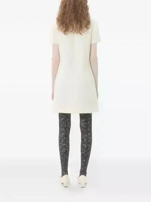 Valentino Garavani Crepe Couture Short Dress