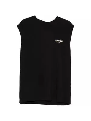 REPRESENT Sleeveless Vest - Black