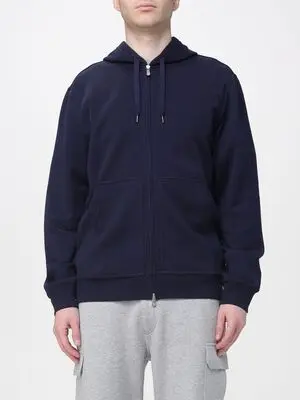 Brunello Cucinelli Full Zip Hoodie - Blue