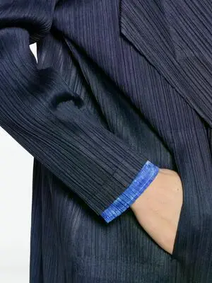 Issey Miyake Pleated Wrap Coat