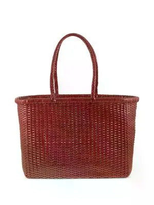 Dragon Diffusion Woven Design Shoulder Bag - Red