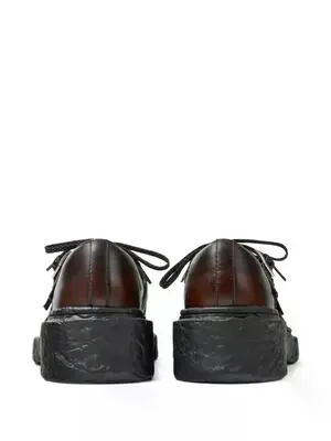 Camper Buckled Leather Vamonos Loafers - Brown