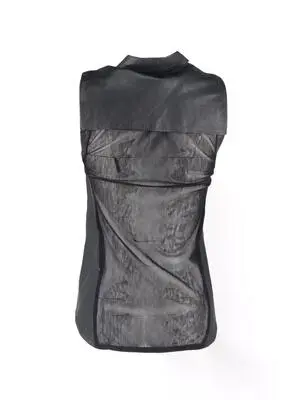 CUE Dion Lee Buttoned Sleeveless Top