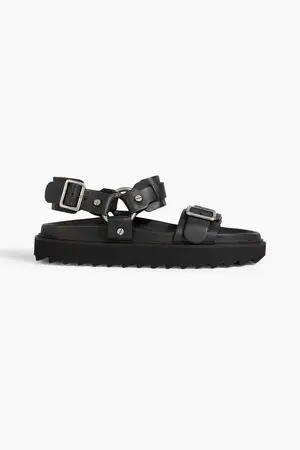 Acne Studios Buckled Leather Sandals