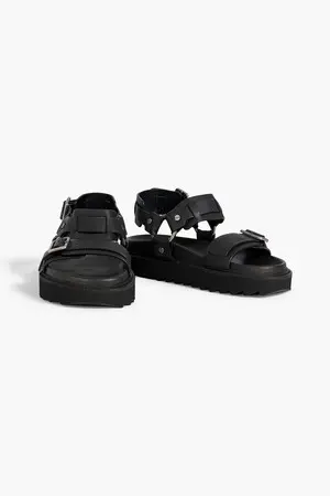 Acne Studios Buckled Leather Sandals
