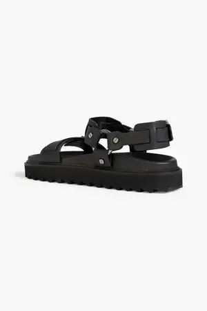 Acne Studios Buckled Leather Sandals