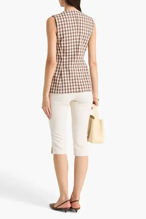 Veronica Beard Lois Gingham Vest