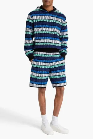 Missoni Bouclé-knit Cotton-blend Hoodie