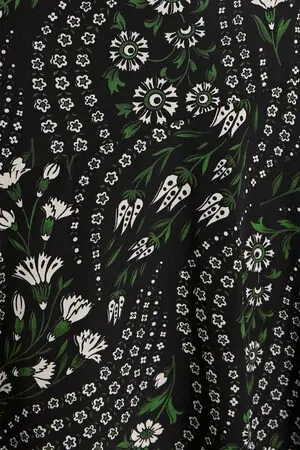 Veronica Beard Rosemary Asymmetric Floral-print Skirt