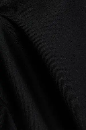 Loulou De Saison Sofe Cropped Wool-twill Straight-leg Pants - Black