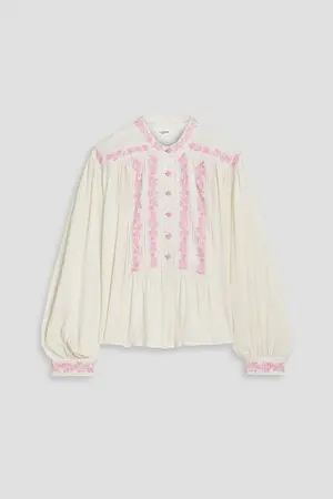 Cotton Gauze Blouse Blouses