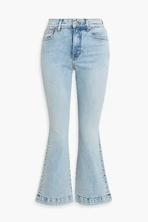 Veronica Beard Carson High-rise Flared Jeans