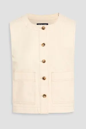 Button Detailed Vests For Women