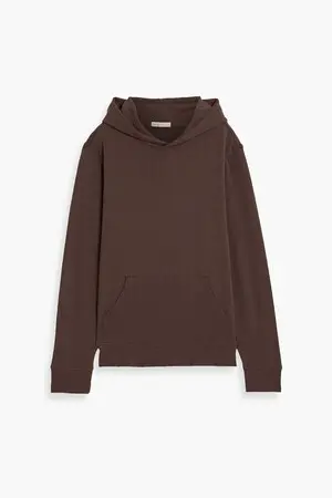 Onia French Cotton Terry Hoodie - Brown