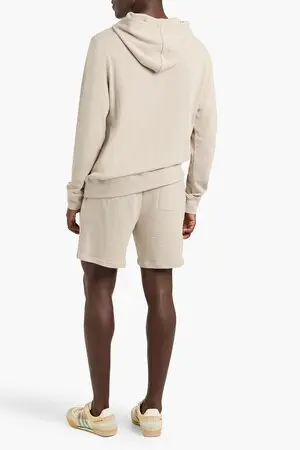 Onia French Cotton Terry Hoodie - Ecru