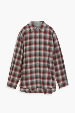 MAISON MARGIELA Pendleton Checked Woolflannel Shirt