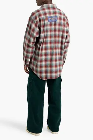MAISON MARGIELA Pendleton Checked Woolflannel Shirt