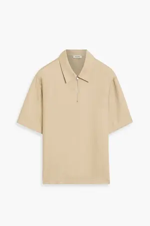 Sandro Zip Up Polos For Men