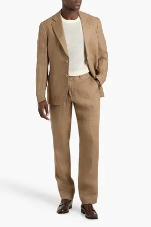 Frescobol Carioca Affonso Tapered Linen Pants
