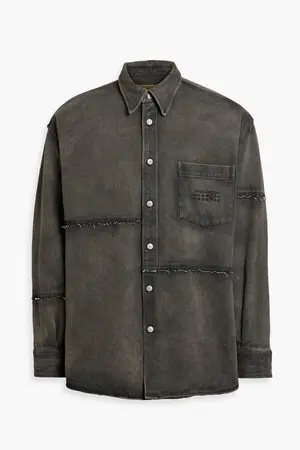 Maison Margiela Logo Overshirts For Men